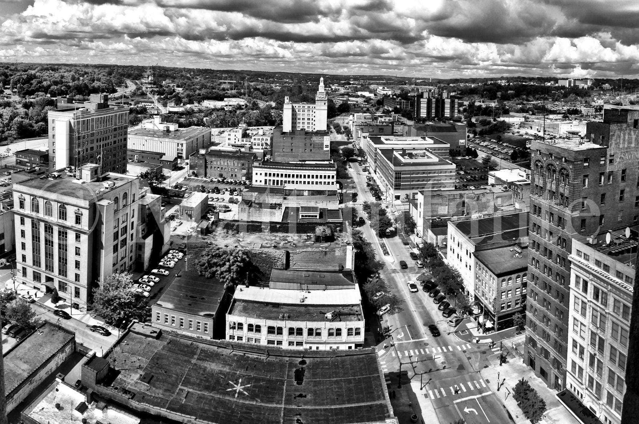 Downtown Youngstown , Ohio Skyline Panoramic - Etsy