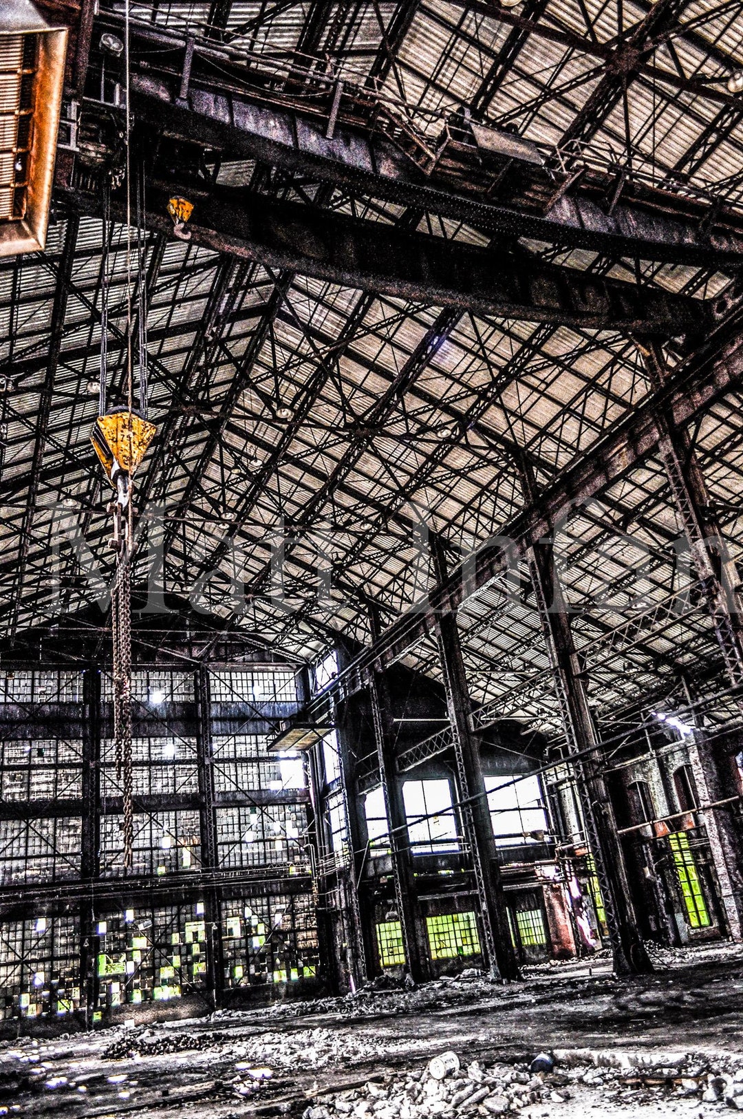 Wean United Abandoned Steel Mill in Youngstown Ohio - Etsy