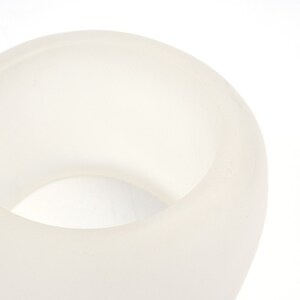 Vintage 70s Heavyweight Frosted Resin Bangle - Etsy