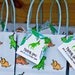 Dinosaur Favor Tags, TREX Favor Tag, Birthday Favor Tags, Dinosaur ...