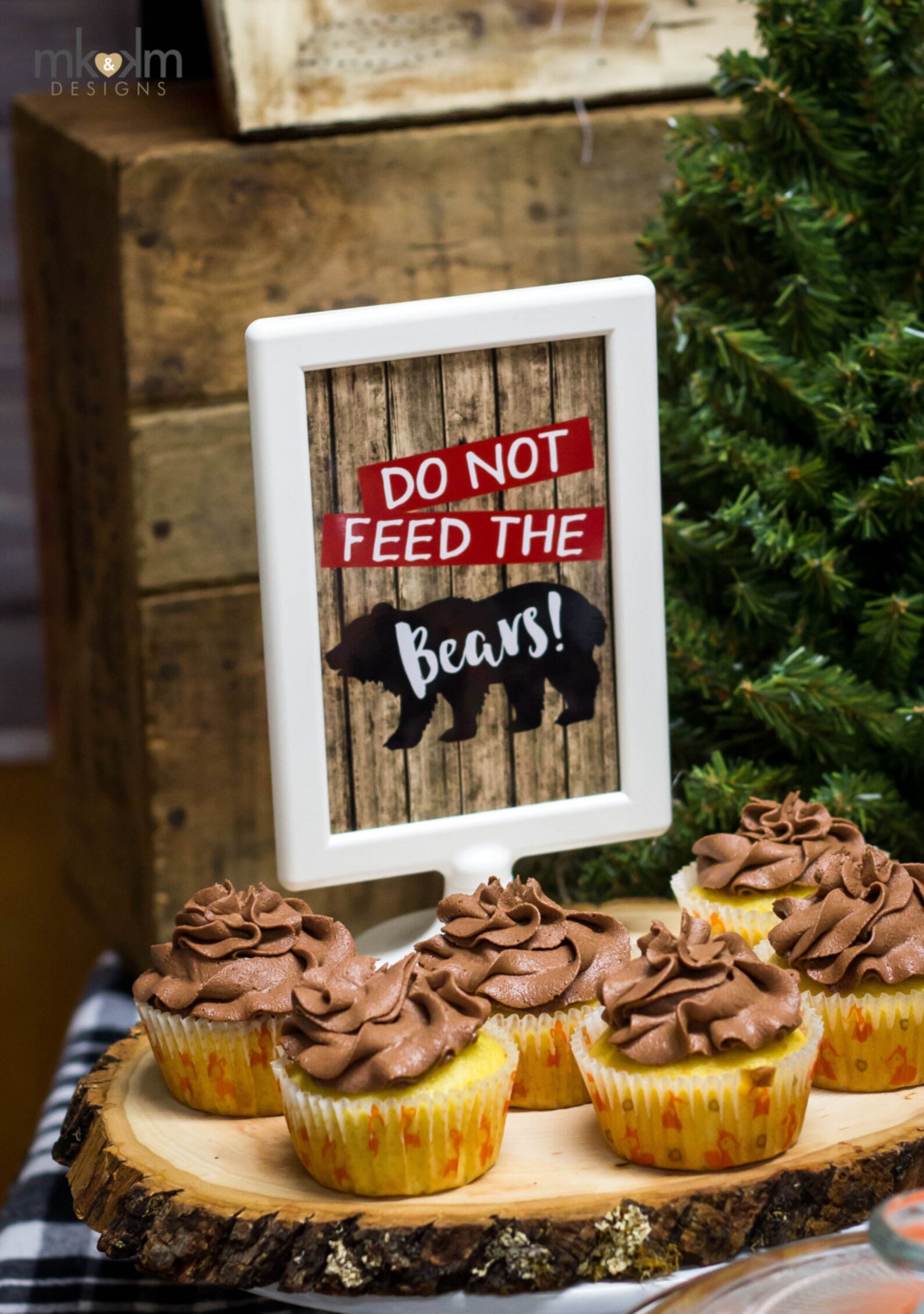 Do Not Feed the Bears Sign Lumberjack Decor Camping Party - Etsy