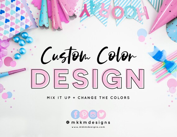 Custom Colors and/or Wording for Invitations Invite Suites | Etsy