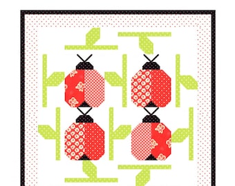 Ladybug Quilt | Etsy