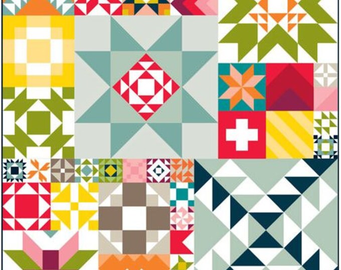 Moda Modern Building Blocks Quilt Kit - Etsy