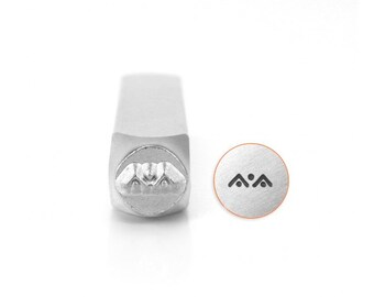 Triangle stamp | Etsy