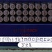 2MM Typewriter Font Combination Metal Alphabet Letter and - Etsy
