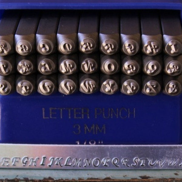 Metal Alphabet Stamp - Etsy