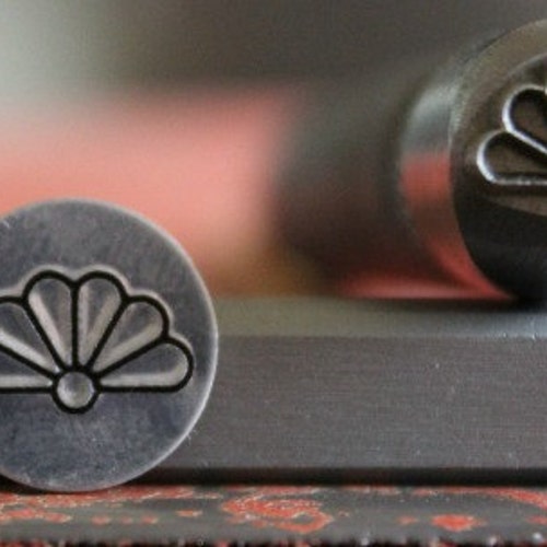 Designer Fan Handmade Steel Metal Stamps Chassing | Etsy