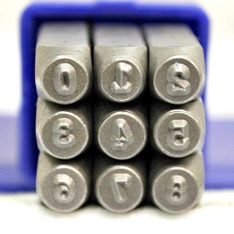 Number Stamps - Etsy