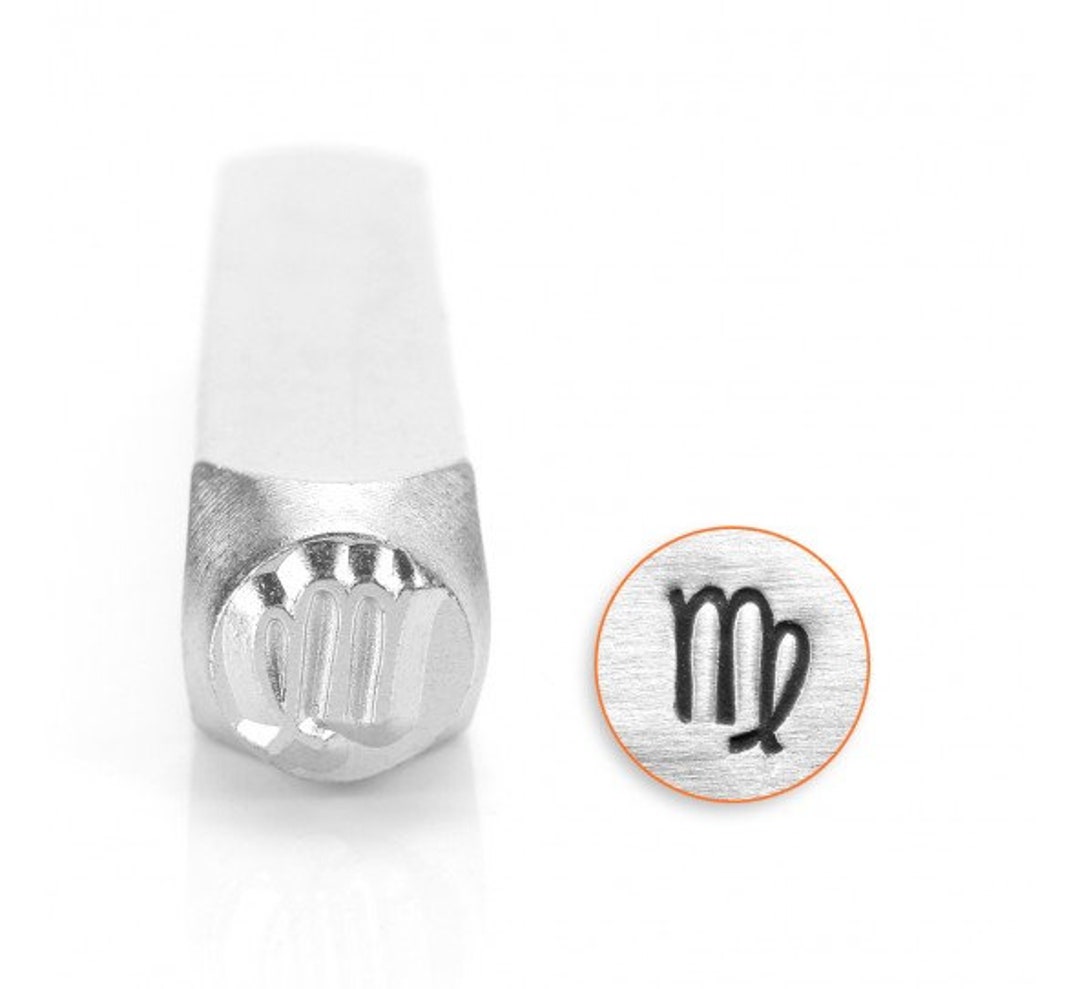Impress Art 6mm Virgo Zodiac DIY Jewelry Making Metal Design Stamp ...
