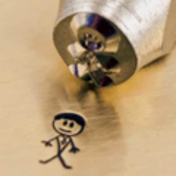 Impress Art 7mm Daddy Stick Boy Metal Design Stamp - Metal Stamp ...