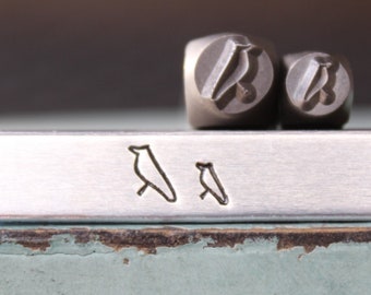 6mm and 4mm Flying Bird Metal Design 2 Stamp Set - Supply Guy Stamp ...