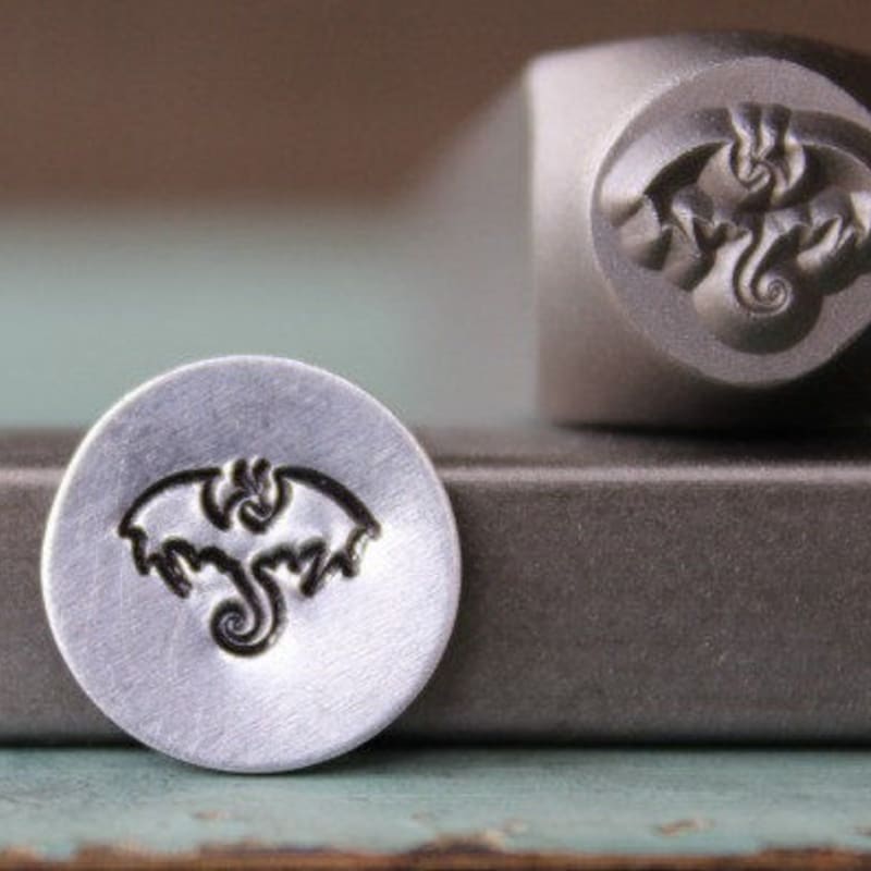 Dragon Stamp - Etsy