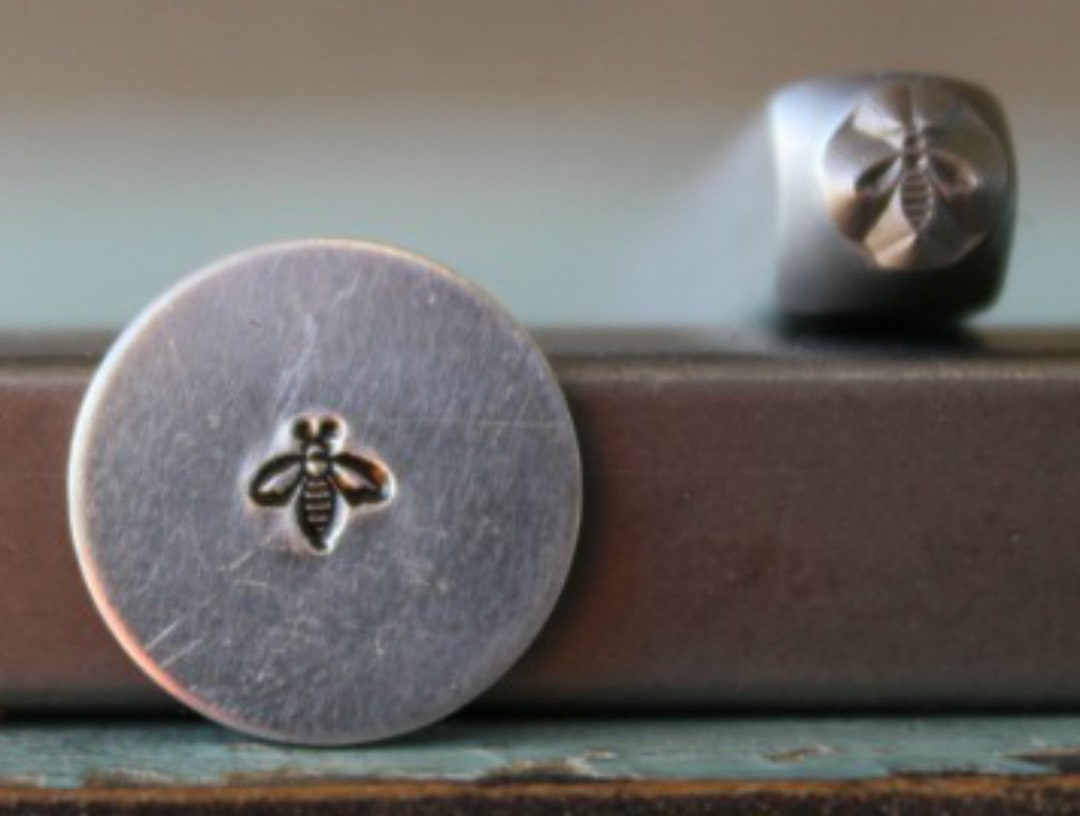 Supply Guy 3mm Bumble Bee Metal Design Stamp - Metal Stamp - Metal ...