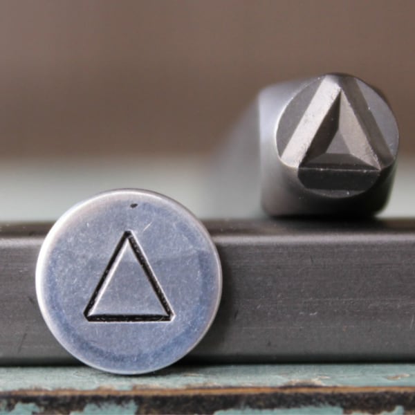 Triangle Stamp - Etsy