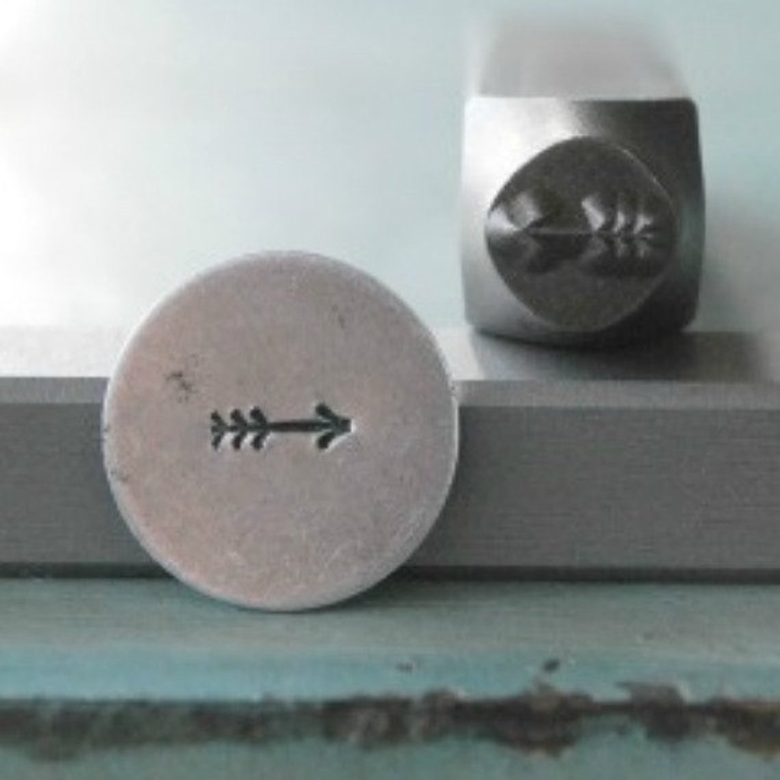 Brand New 5mm Straight Arrow Metal Design Stamp Metal Stamp | Etsy