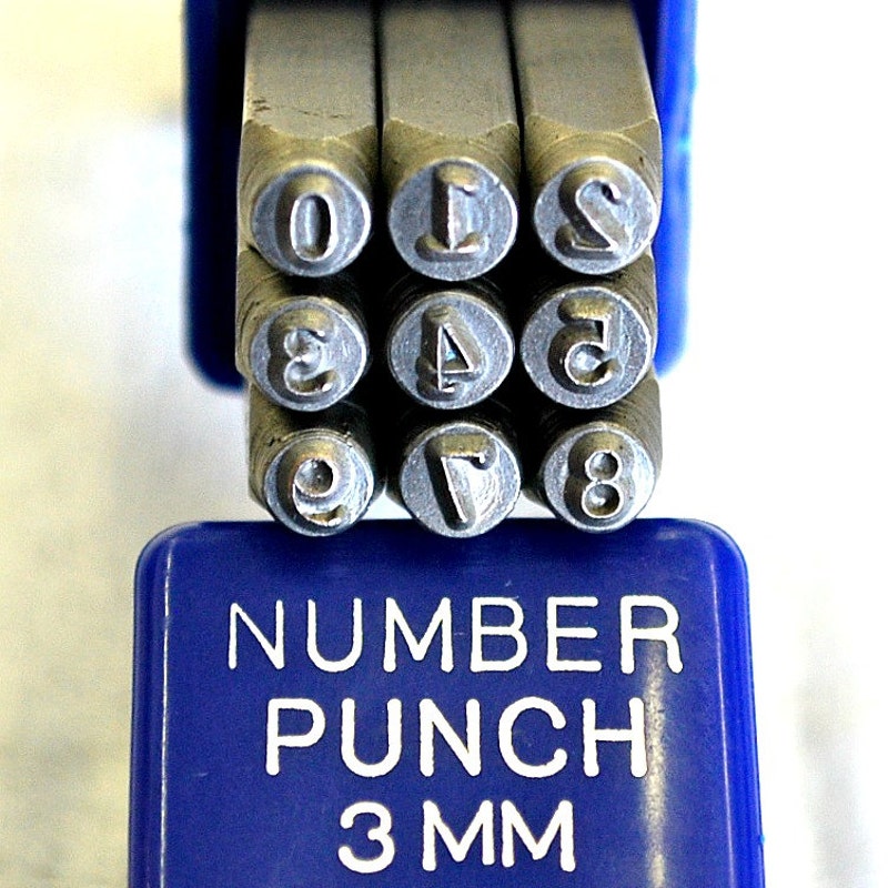 Typewriter Numbers - Etsy