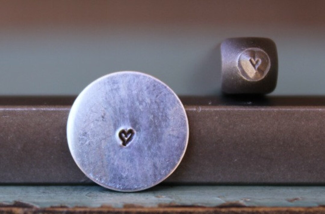 Brand New 1.5mm Jenna Sue Heart Metal Design Stamp - SGCH-86 - Etsy