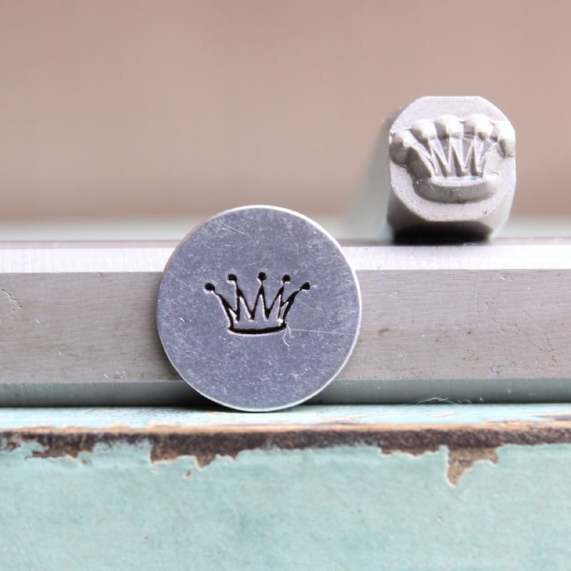 Crown Stamp - Etsy