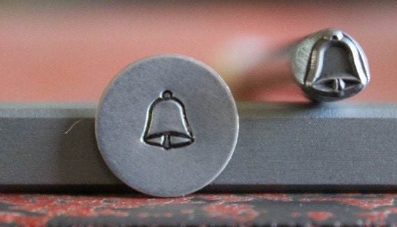 Church or School Bell Metal Design Stamp Metal Stamp Metal | Etsy
