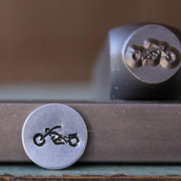 Motorcycle Stamp - Etsy