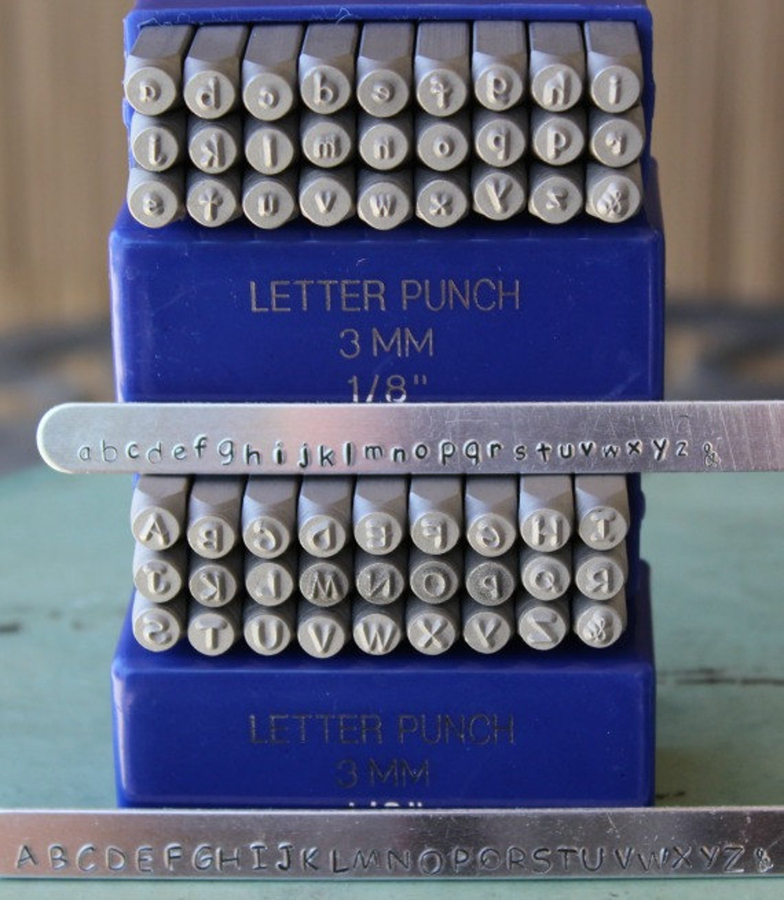3MM Comic Sans Font Metal Stamp Combination Letter Set Metal - Etsy