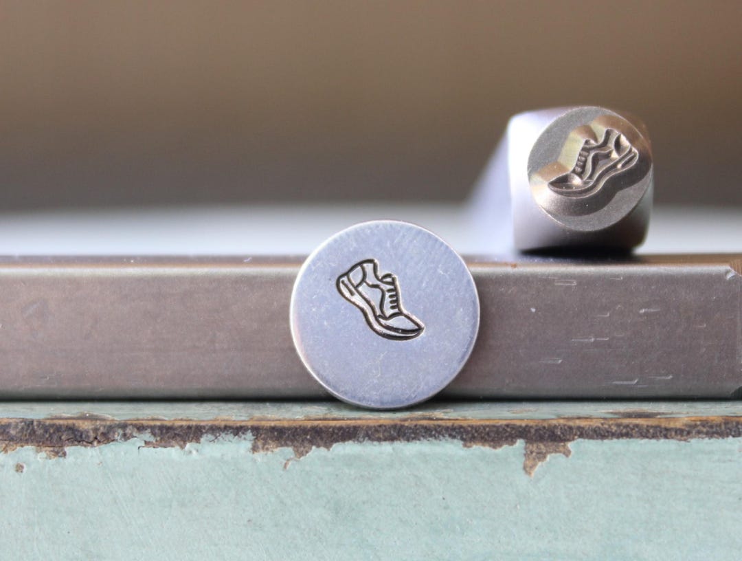 Supply Guy 6mm Running Shoe (right Facing) Metal Design Stamp - Metal ...