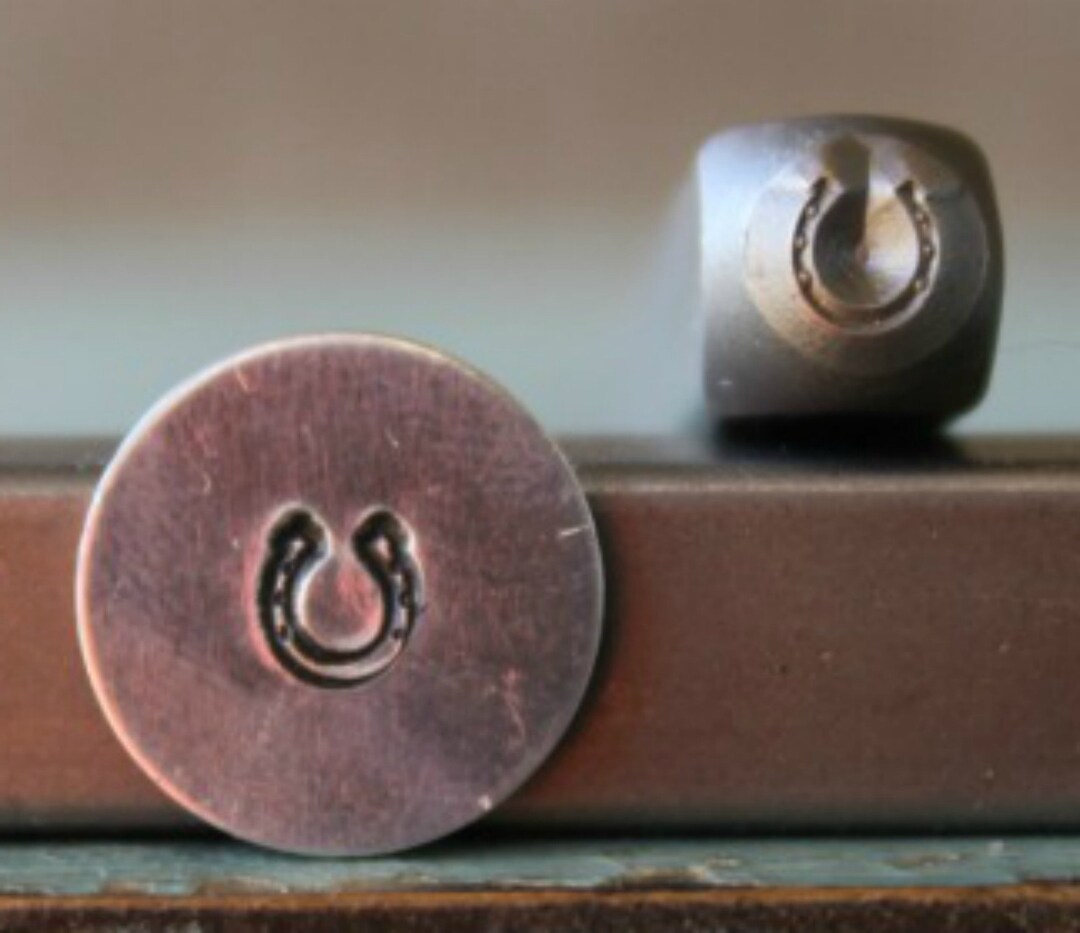 4mm Horseshoe DIY Jewelry Making Metal Design Stamp - Stamping Kit ...