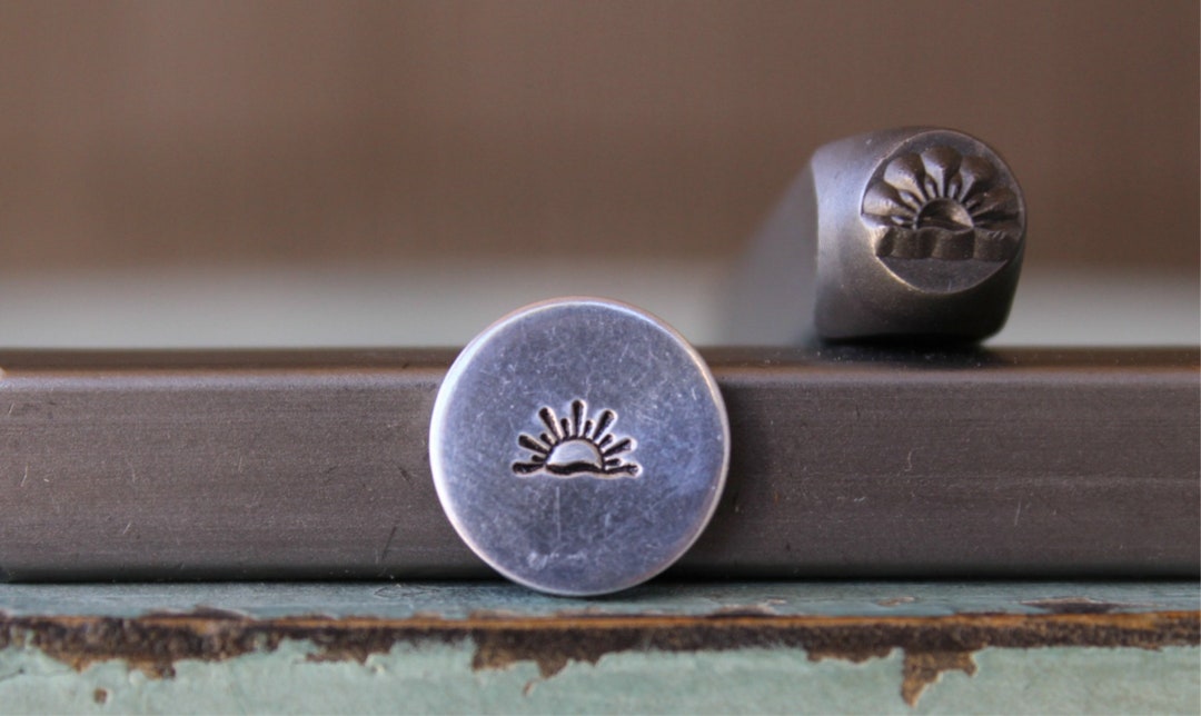 Supply Guy 5mm Sunrise/sunset Metal Design Stamp - Metal Stamp - Metal ...