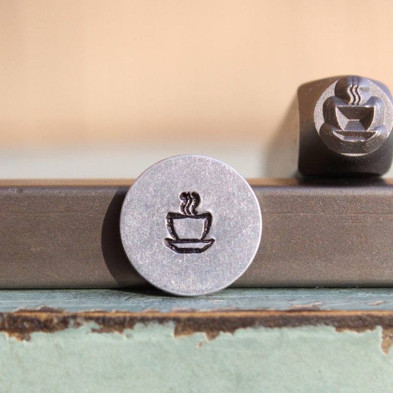 Coffee Cup Stamp - Etsy