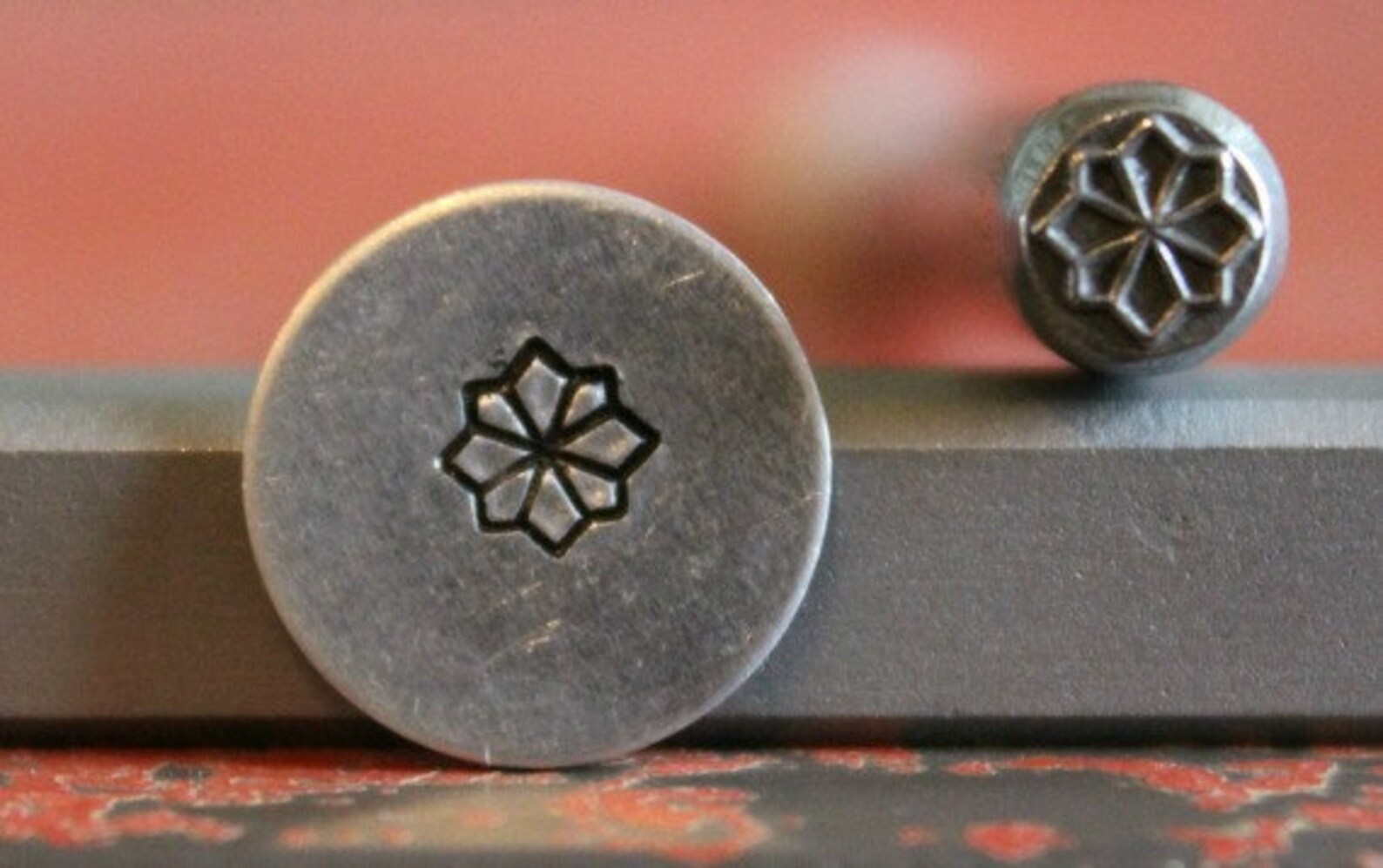 Flower Metal Design Stamp Metal Stamp Metal Stamping and - Etsy