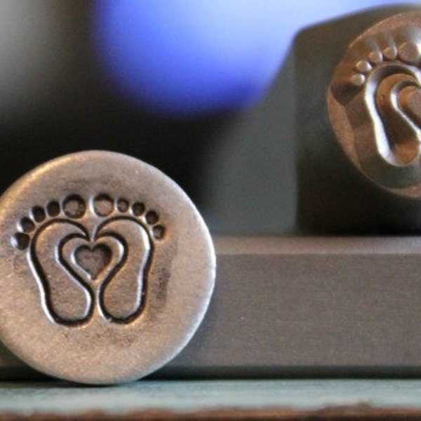 Baby Foot Stamp - Etsy