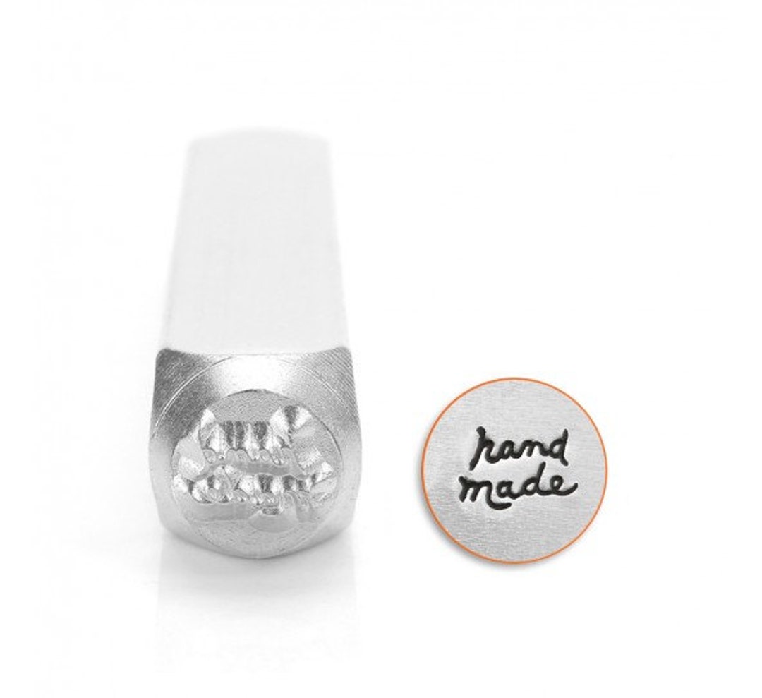 Impress Art 6mm "hand Made" Word DIY Jewelry Making Metal Design Stamp ...