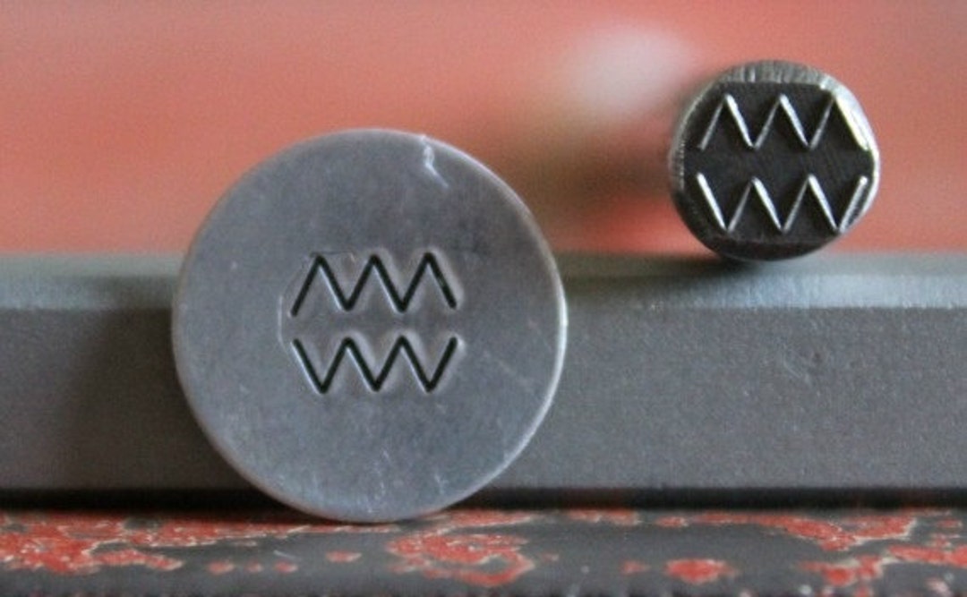 Large Triple Diamond Metal Design Stamp - Metal Stamp - Metal Stamping ...