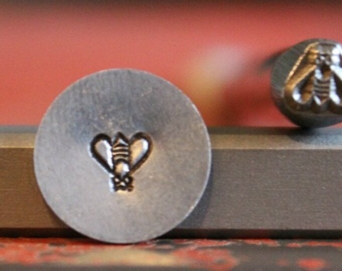 Bumble Bee Metal Design Stamp Metal Stamp Metal Stamping - Etsy