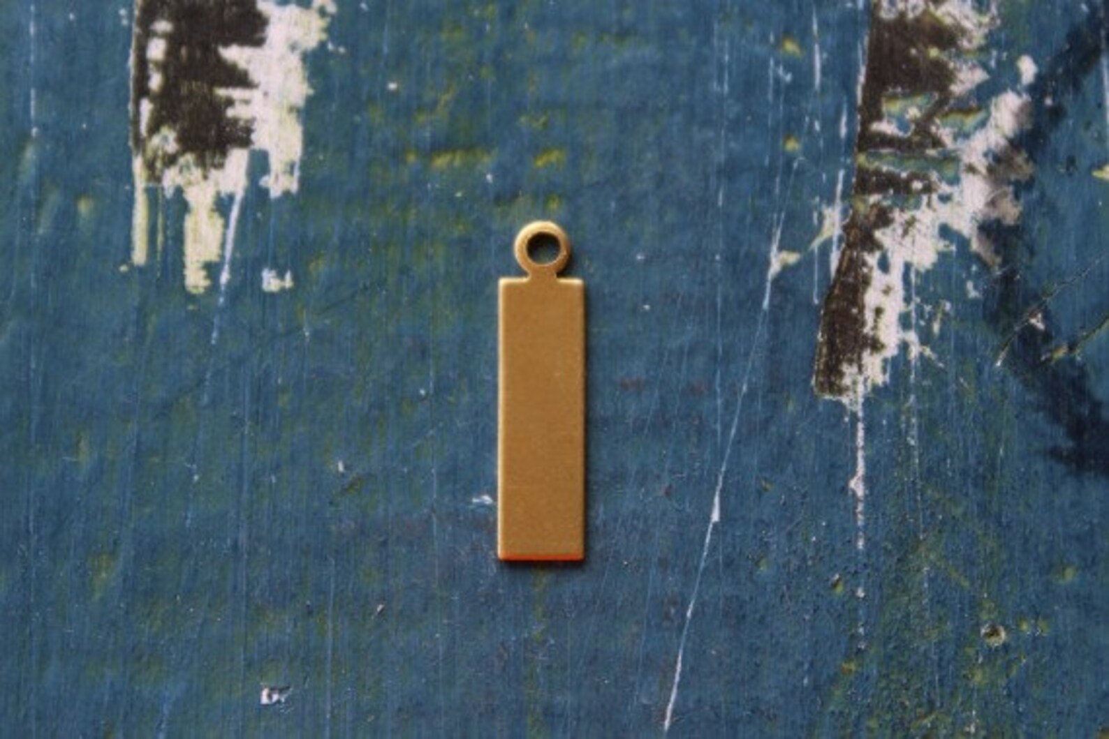 11/16 Brass Rectangle Stamping Blank Rectangle With - Etsy