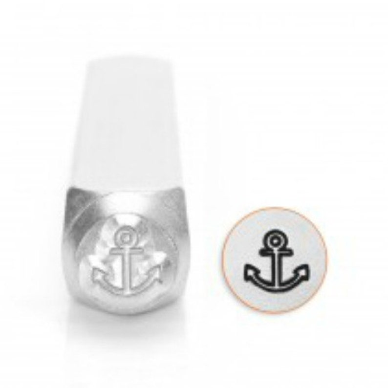 Impress Art 6mm Anchor Metal Design Stamp - Metal Stamp - Metal ...
