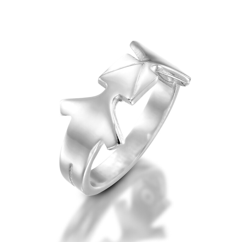 2 People Ring Made in 14k Gold Man/woman Wedding Ring Band - Etsy