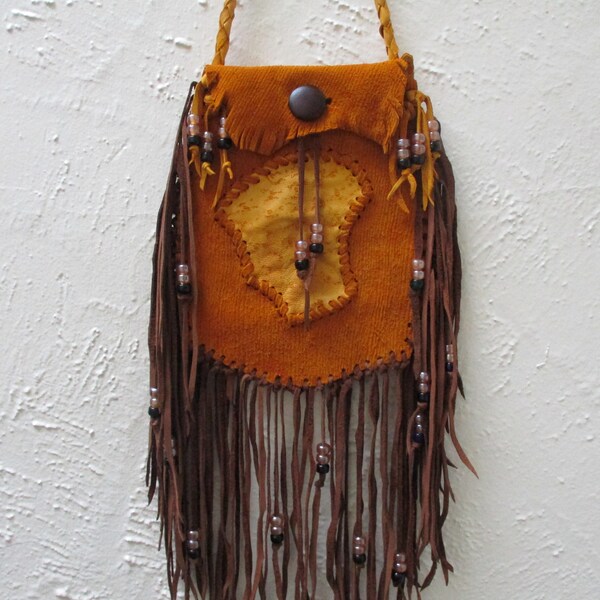 Fringe Purse Leather - Etsy