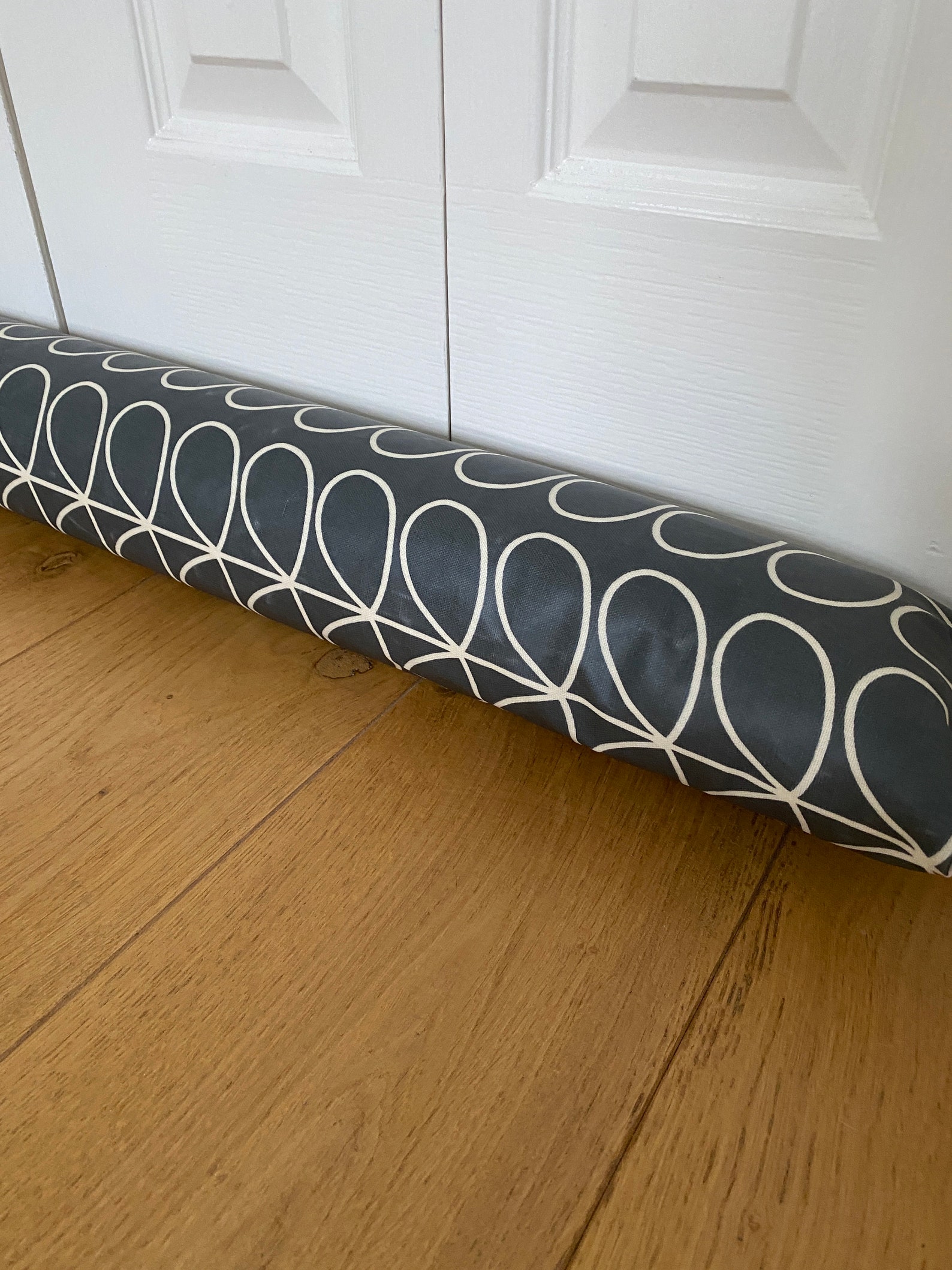 Waterproof Door Draft Stopper: Custom Length, Floral Pattern - Etsy