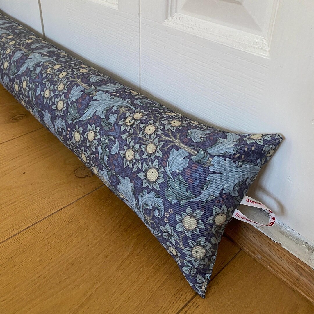 William Morris Botanical Draught Excluder: Waterproof Door/window Draft ...