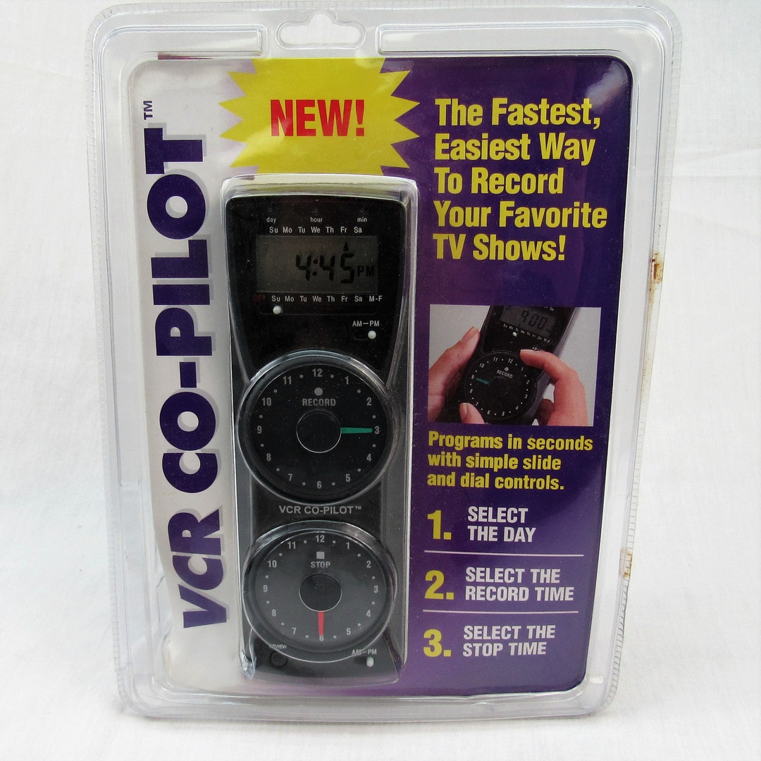 Vintage VCR Co-pilot Remote NOS in Package 1990s - Etsy Australia