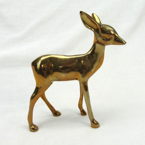 Gold Deer Figurines - Etsy