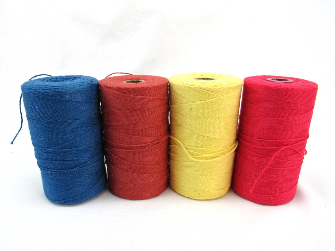 Carpet Warp Thread 550 Yards by the Spool All Cotton for Rugs - Etsy