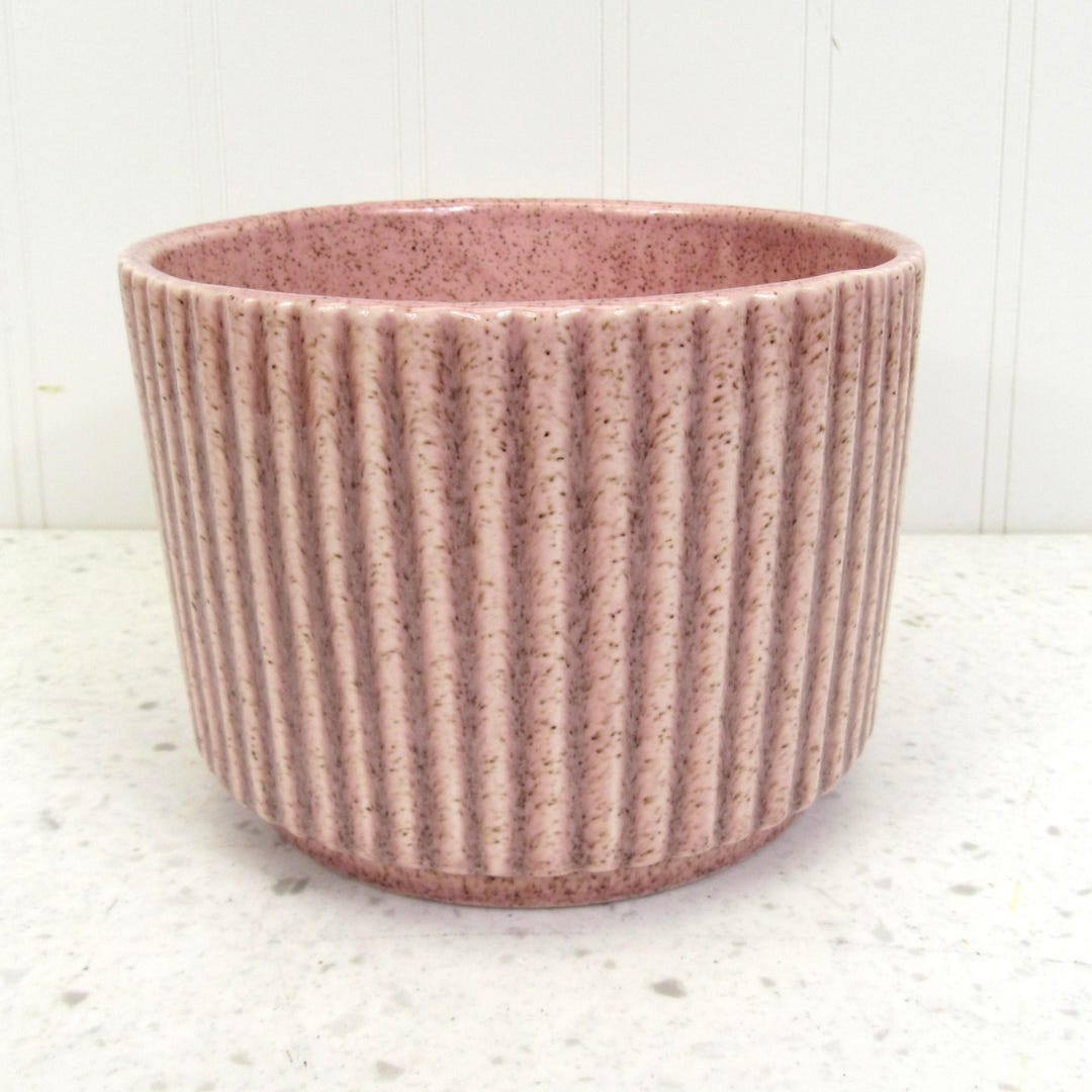 Vintage Ribbed Planter Vintage Red Wing 1960s Pink Pottery Pot 1546 - Etsy
