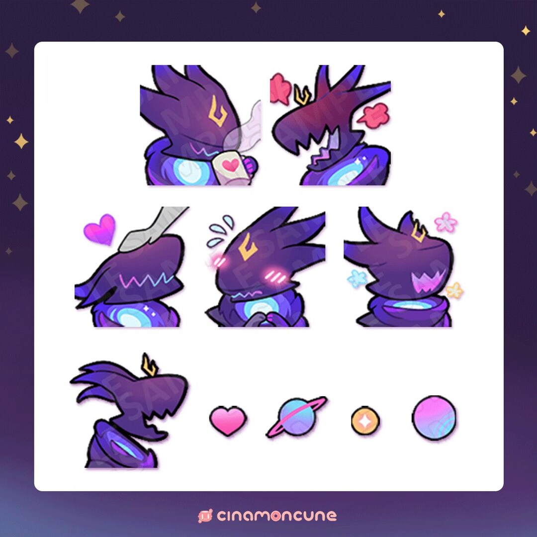 Dark Star Thresh Emotes - Etsy