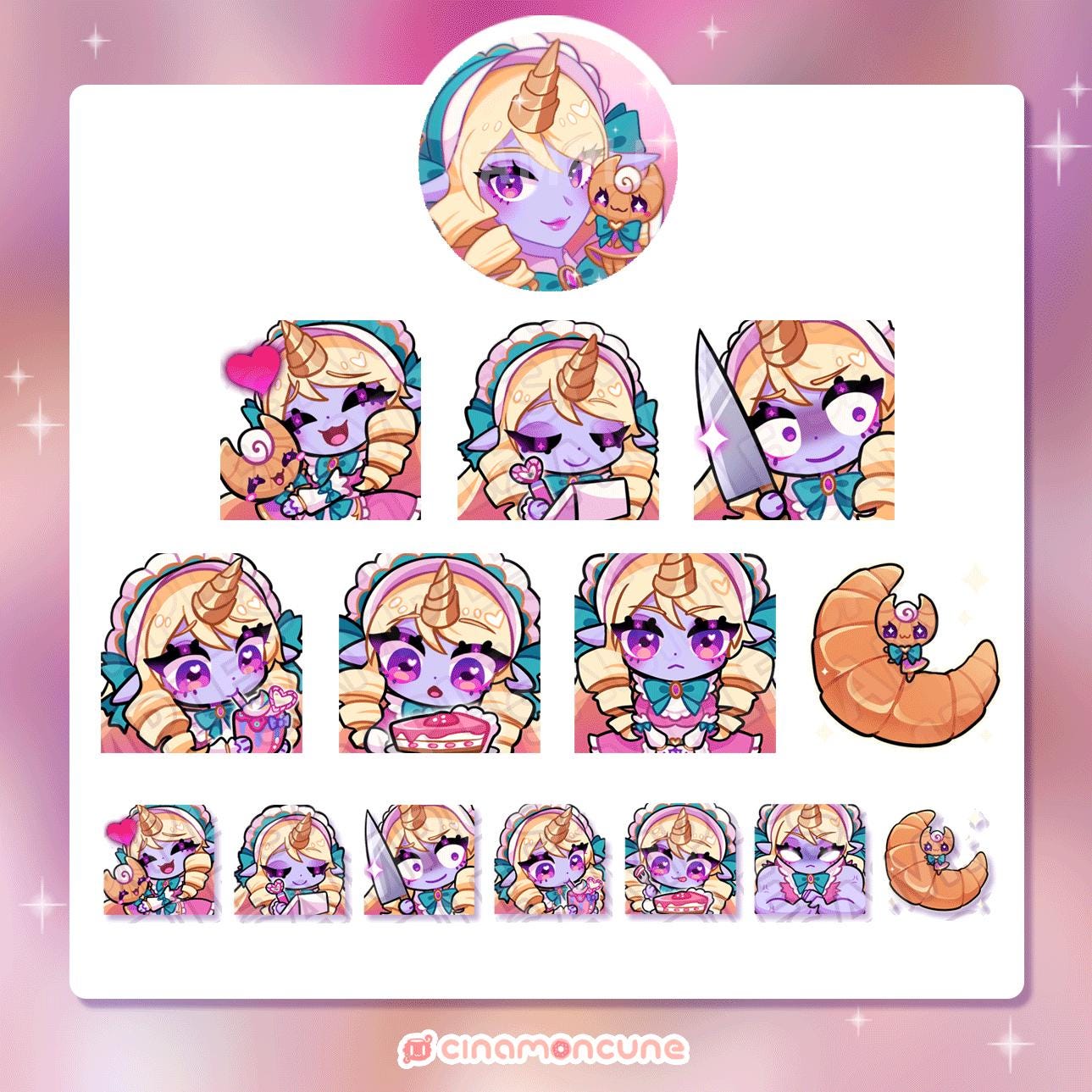 Cafe Cuties Soraka Emotes - Etsy