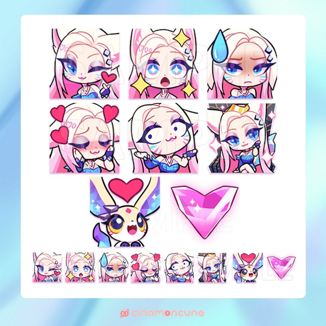 K/DA All Out Ahri Emotes - Etsy