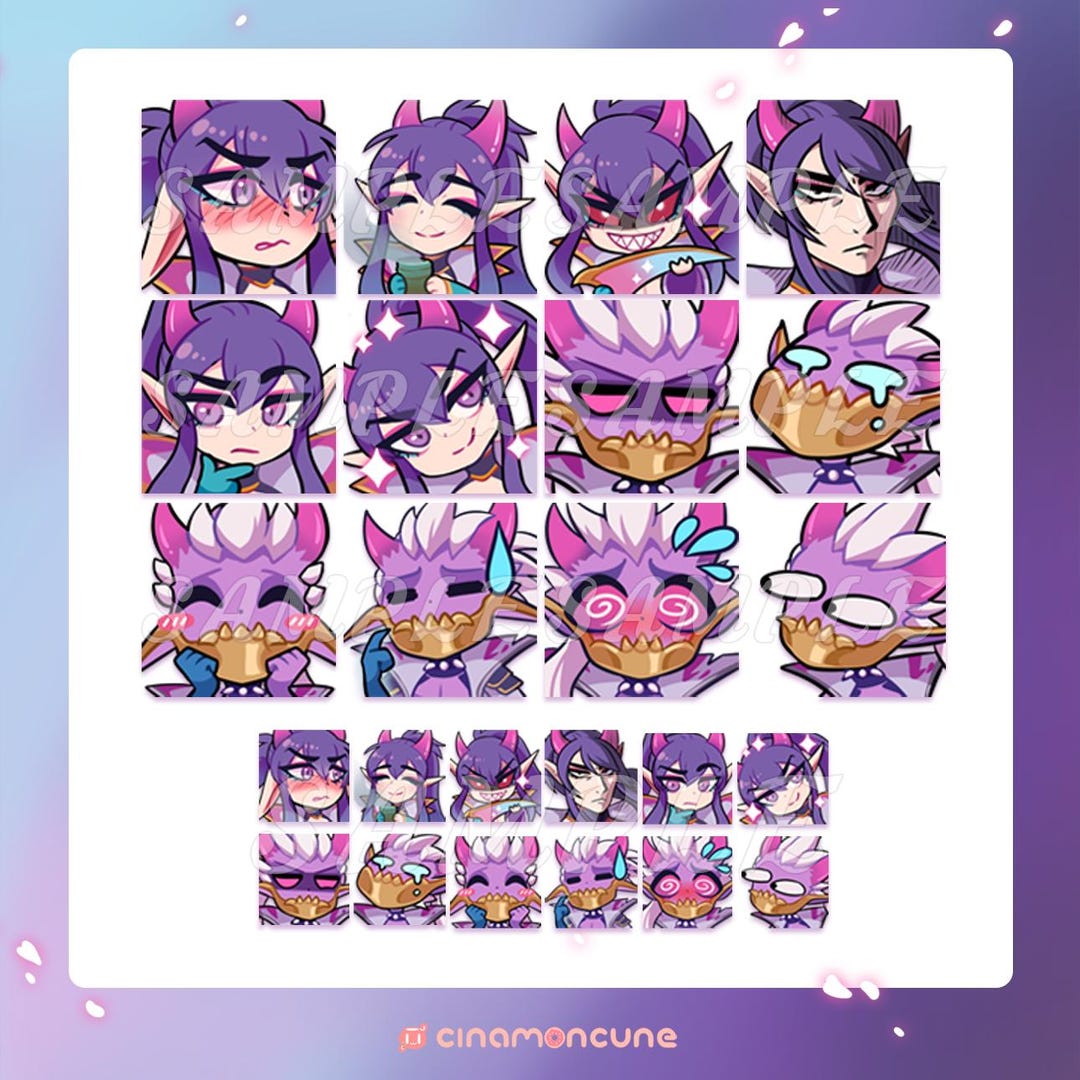 Spirit Blossom Thresh Emotes - Etsy