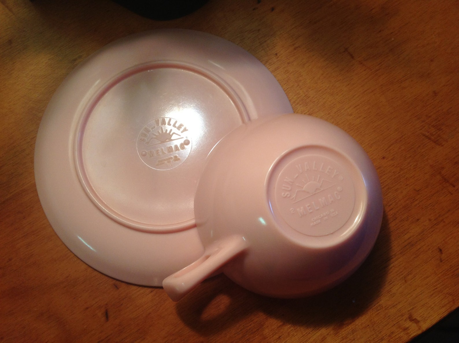 Vintage Sun Valley Pink Melmac - Etsy